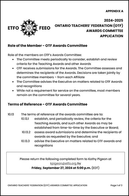 ETFO York Region – ETFO York Region Website